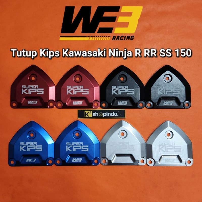 Jual Cover Tutup Kips WE3 Racing x BPro Ninja R RR SS 150 Super Kips Original WE3 | Shopee Indonesia