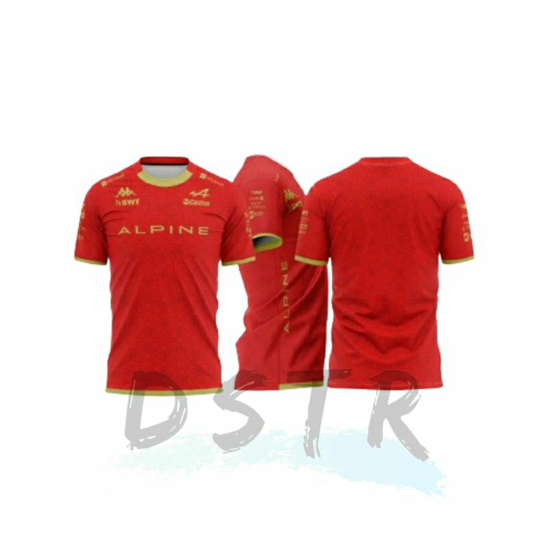 Jual Kaos Jersey F1 2024 Formula One Team Alpine Special GP China ...