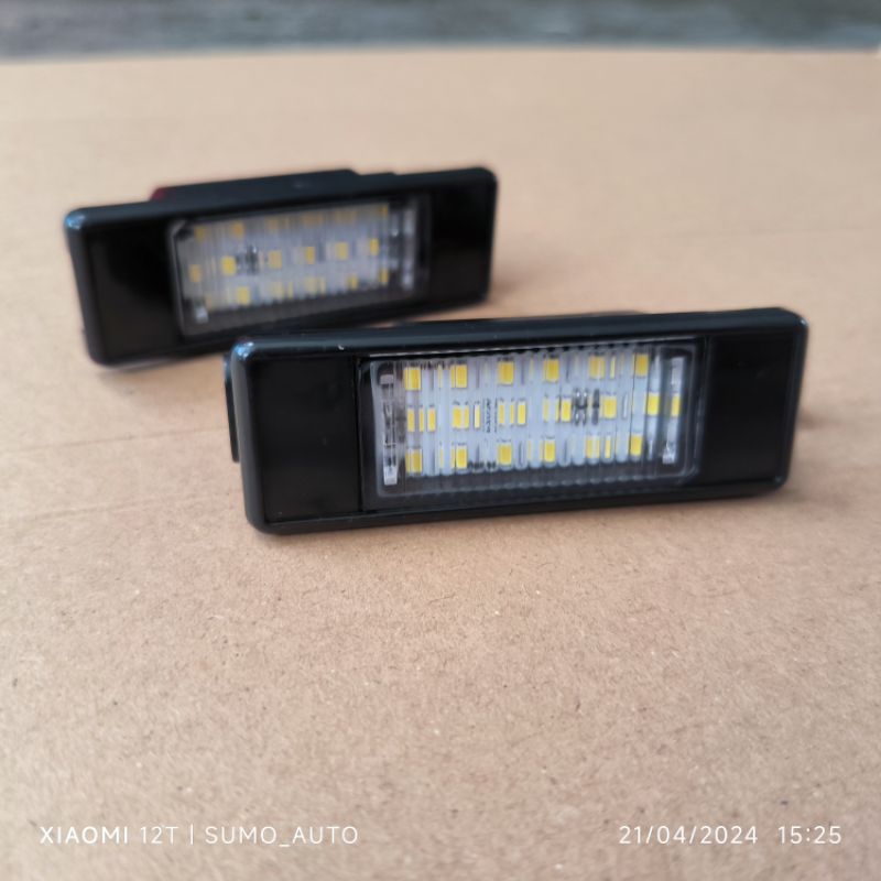 Jual lampu plat nomer LED SMD 18 titik nissan XTRAIL T31 TERRA JUKE F15 ...