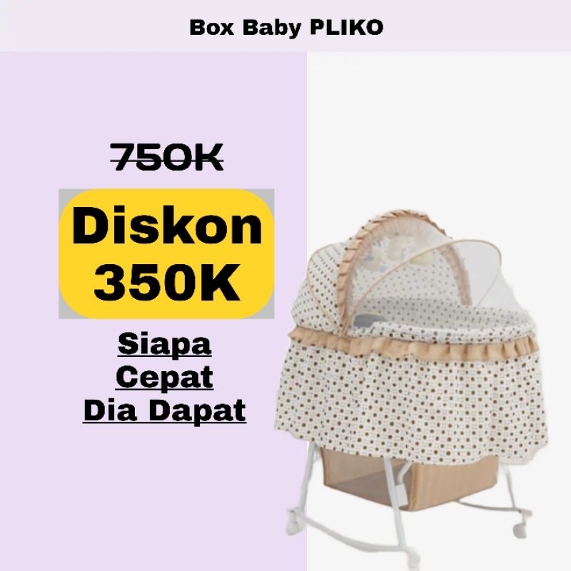 Jual Baby BOX Branded PLIKO Kuat Kokoh type ALMA Keranjang Bayi ...