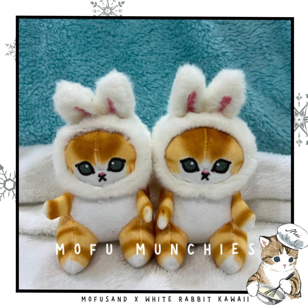 Jual GANTUNGAN MOFUSAND x WHITE RABBIT - BONEKA GANTUNG 12CM MOFUSAND ...