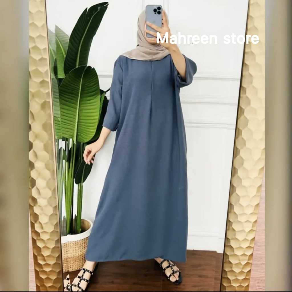 Jual DASTER CRINGKLE POLOS WANITA MODEL TANGAN 3/4 | Shopee Indonesia