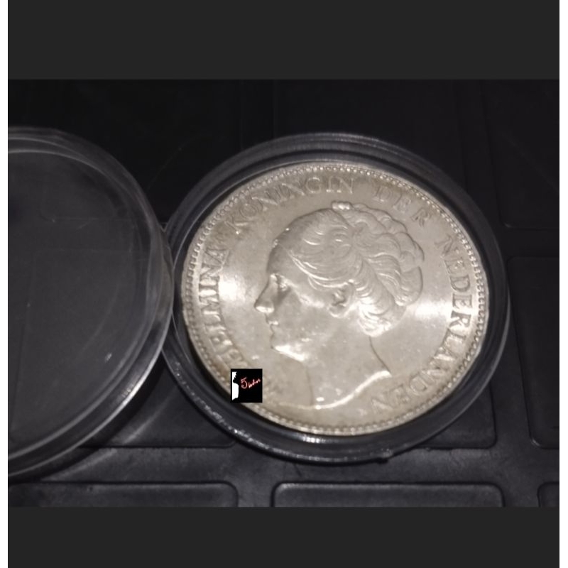 Jual duit koin kuno perak asli belanda 1 gulden wilhelmina tahun 1939 ...