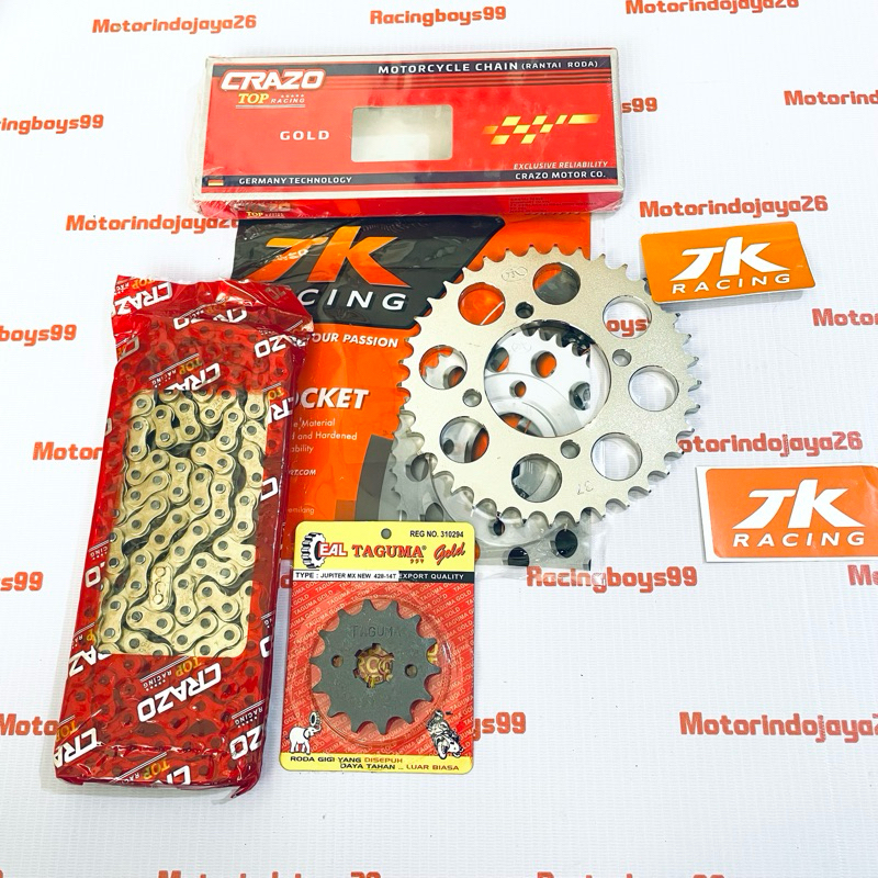 Jual Gear set TK Racing Rx king Fizr Jupiter z vega jupiter mx 30 31 32 ...