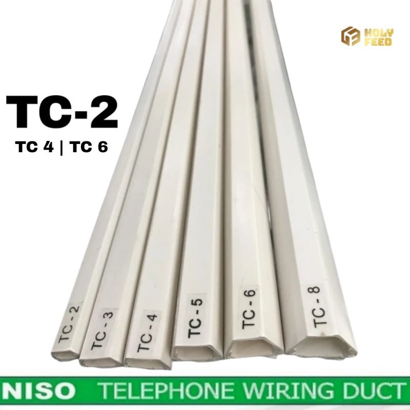 Jual Kabel Duct TC 2 Pelindung Kabel Penutup kabel TC 2 Niso Cable Protector Duct Nisso Kabel ...