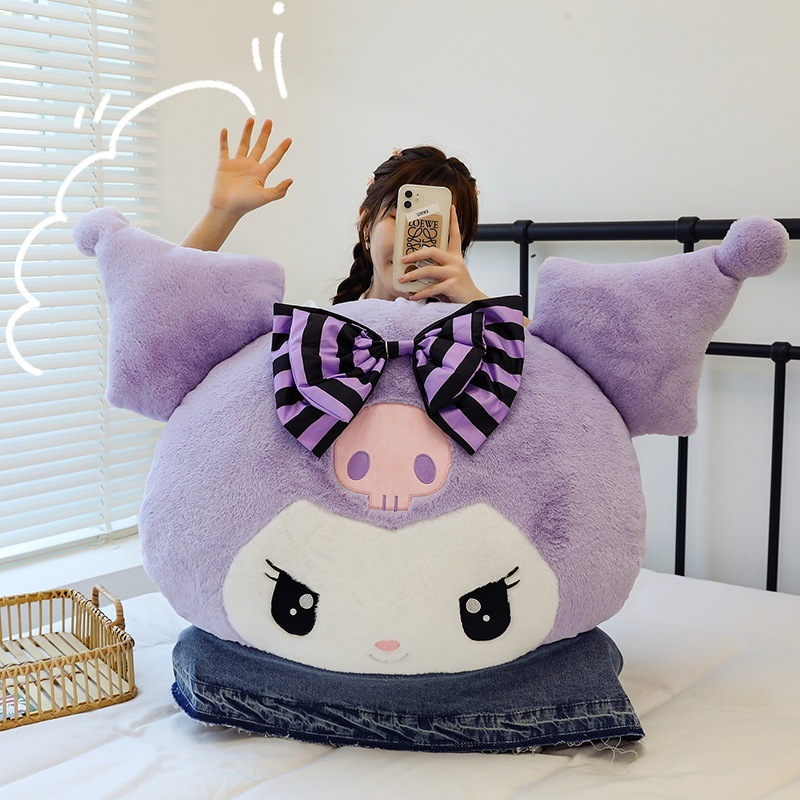 Jual Bantal Karakter Sanrio Kuromi Melody Cinnamoroll ukuran JUMBO bahan lembut high quality ...