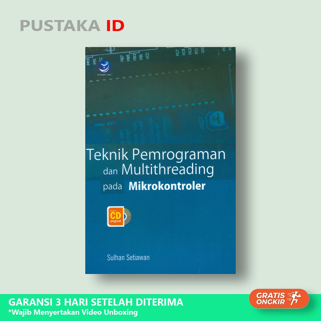 Jual Buku Teknik Pemrograman Dan Multithreading Pada Mikrokontroler+cd - Original | Shopee Indonesia
