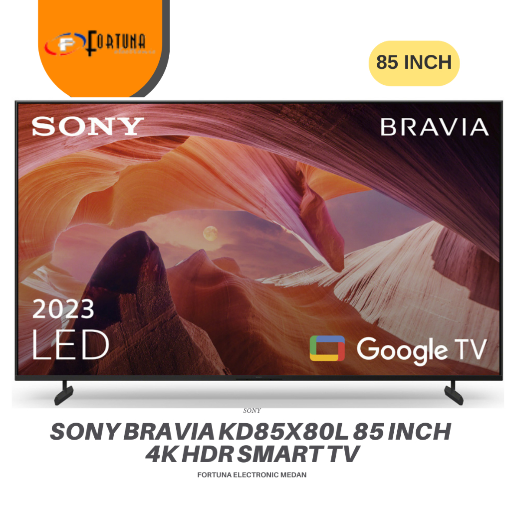 Jual SONY BRAVIA KD-85X80L GOOGLE TV 4K UHD 85 INCH TRILUMINOS PRO KD85X80L | Shopee Indonesia