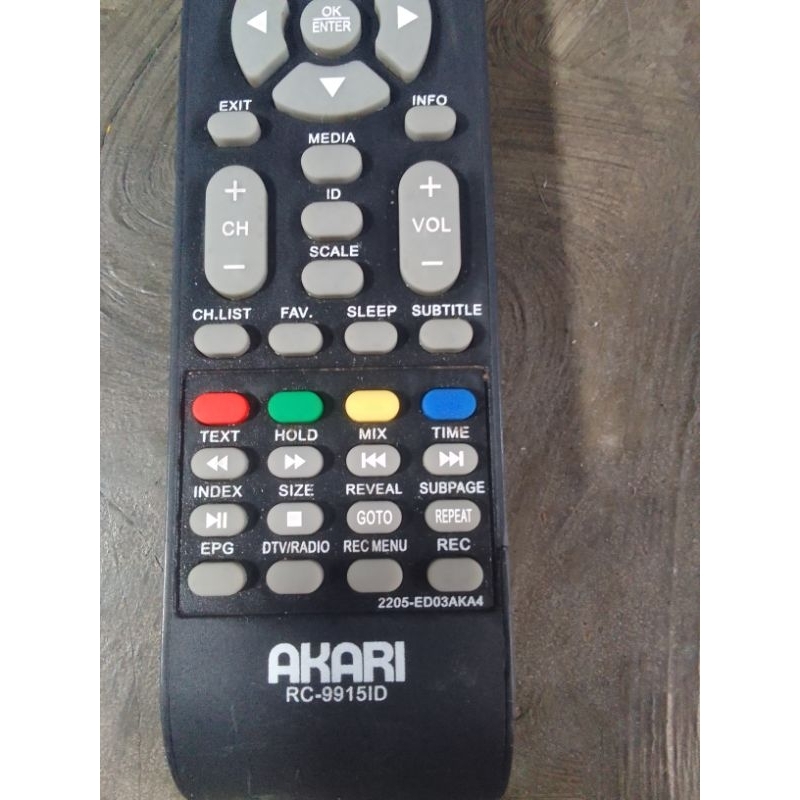 Jual Remote tv lcd akari | Shopee Indonesia