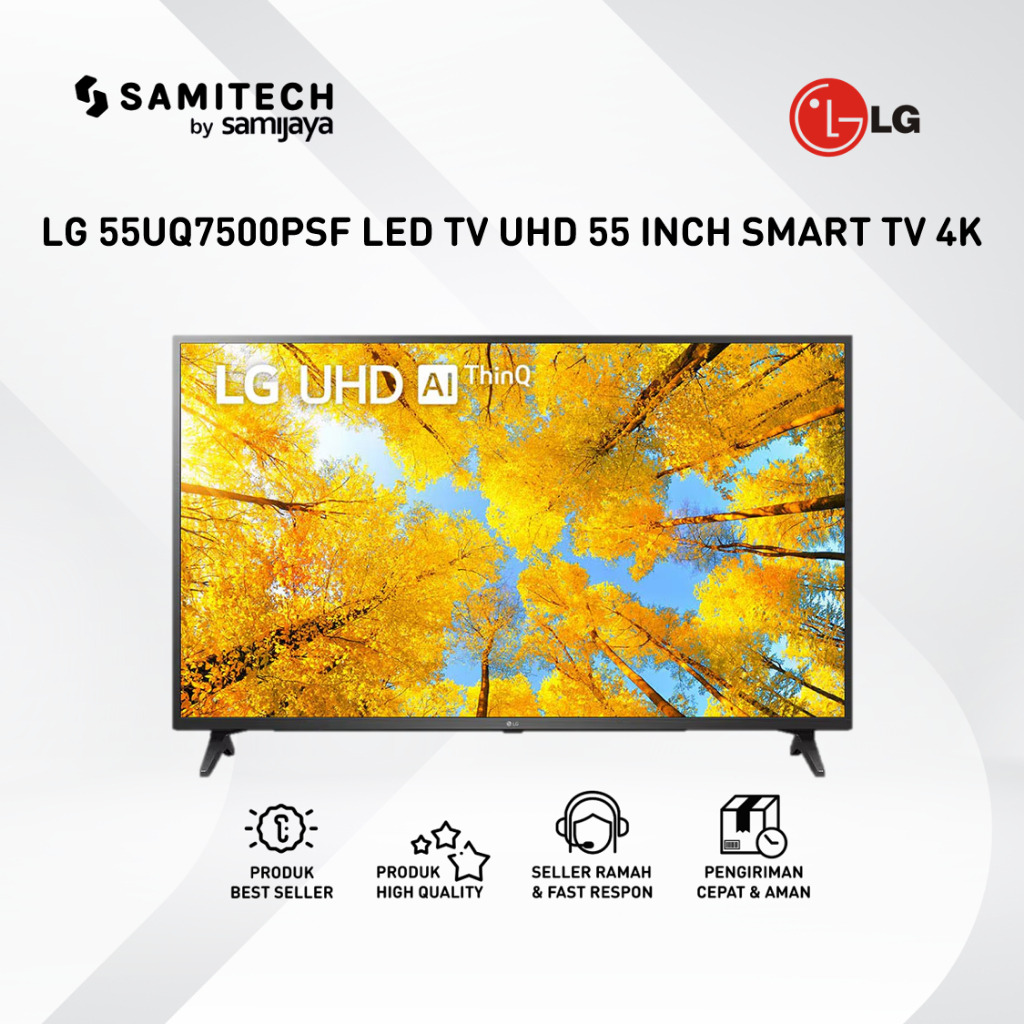 Jual LG 55UQ7500PSF LED TV UHD 55 INCH SMART TV 4K | Shopee Indonesia