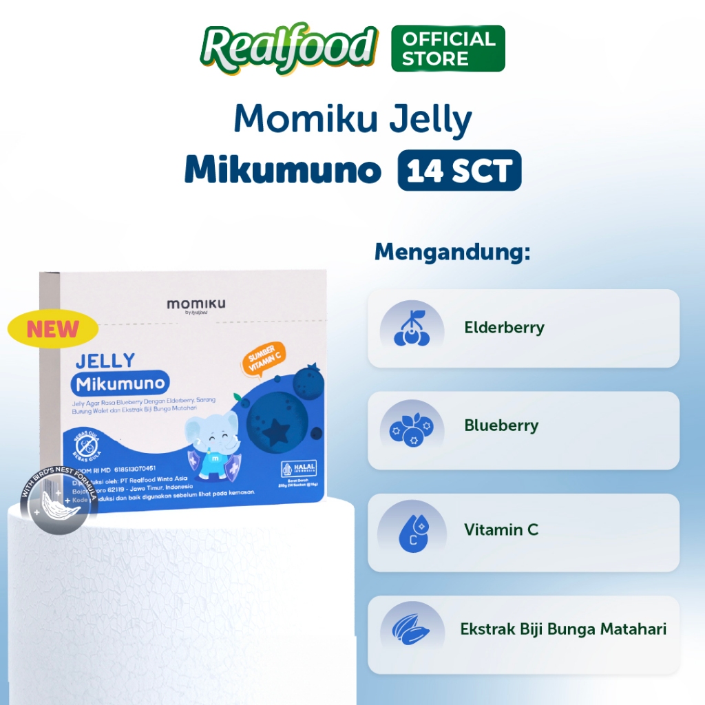 Jual Realfood Momiku Jelly Immune Mikumuno | Shopee Indonesia
