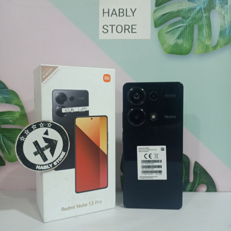 Jual XIAOMI REDMI NOTE 13 PRO 8/256 SECOND FULLSET | Shopee Indonesia