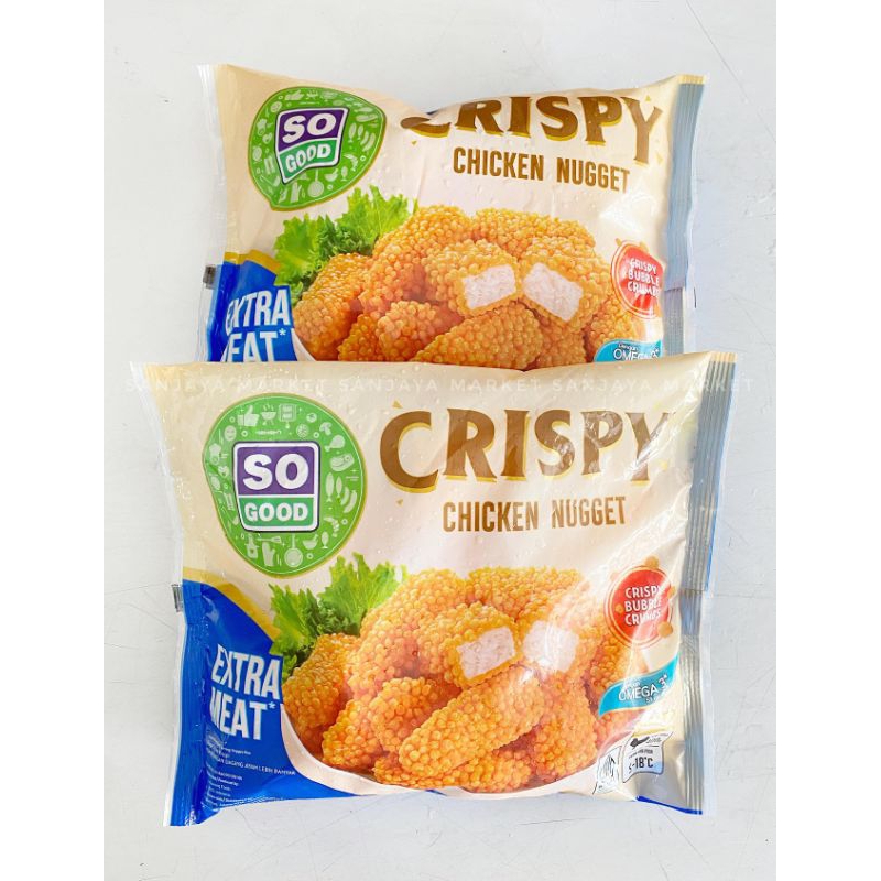 Jual So Good Crispy Chicken Nugget 400gr | Shopee Indonesia