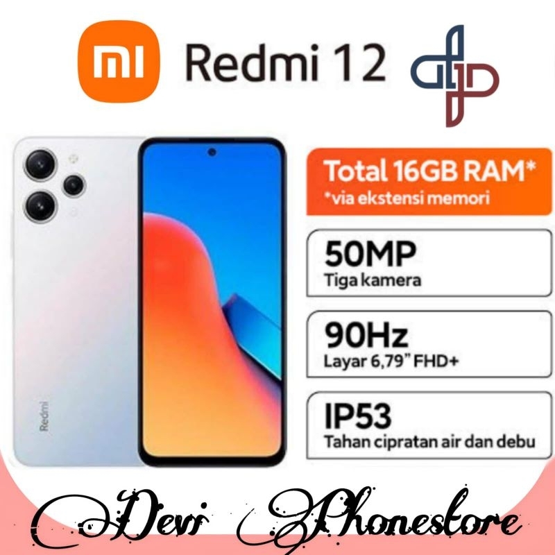 Jual Redmi 12 Garansi Resmi | Shopee Indonesia