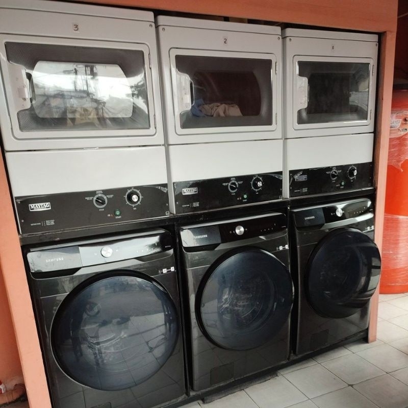 Jual mesin cuci dan dryer 1 stack | Shopee Indonesia
