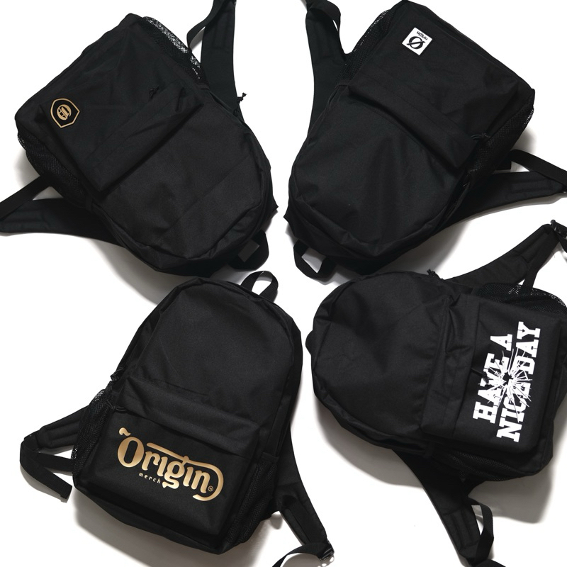Jual Bagpack ORIGIN MERCH (black) | Shopee Indonesia
