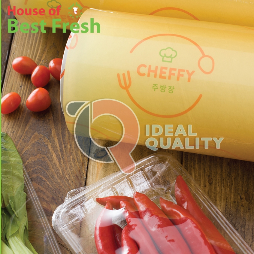 Jual PLASTIK WRAPPING FILM MAKANAN 45 X 250M - CHEFFY PLASTIK KEMASAN ...