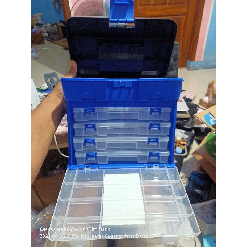 Jual TOOL Box Krisbow Tamiya biru | Shopee Indonesia