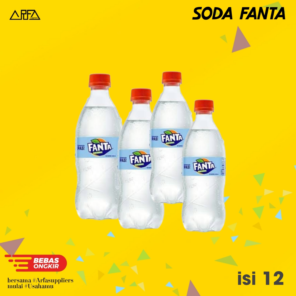 Jual Fanta Water Soda Plain 250ml isi 12 botol | Shopee Indonesia