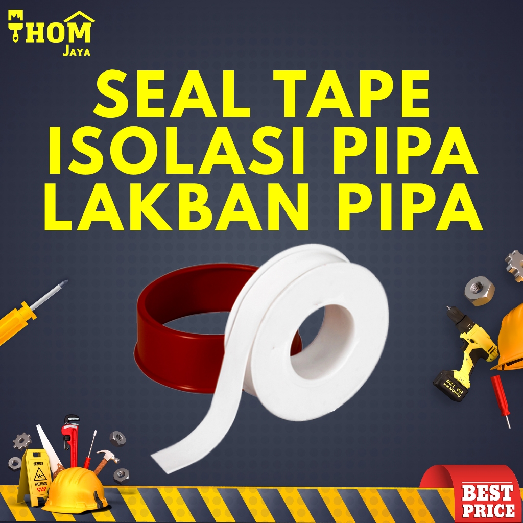 Jual ISOLASI PIPA AIR / SEAL TAPE / LAKBAN PIPA AIR / SOLATIP KRAN ...