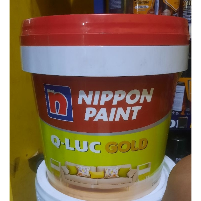 Jual Nippon Paint Qluc Cat Tembok Lily white | Shopee Indonesia