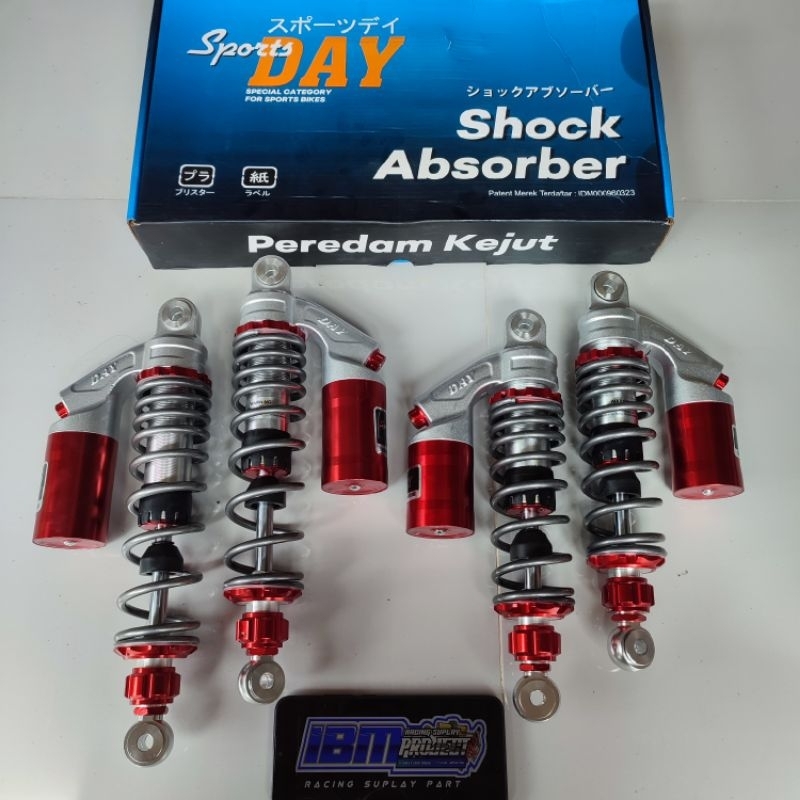 Jual SHOCK TABUNG DAY COPY RCB 280 320 CB GL MEGAPRO TIGER JUPITER FIZ ...