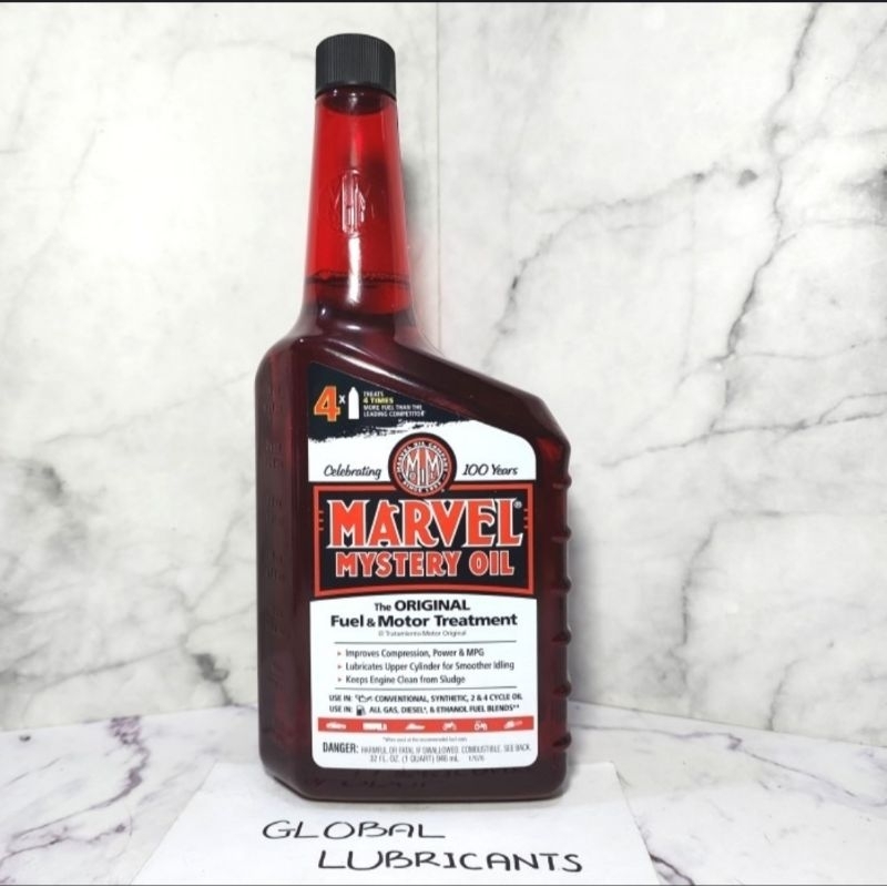 Jual Marvel Mystery Oil (MMO) Fuel System Cleaner/ Treatment 946mL USA ...