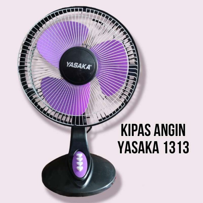Jual Yasaka Desk Fan / Wall Fan / Kipas Angin Meja Duduk / Dinding 2in1 12 inch Putih 1313 ...