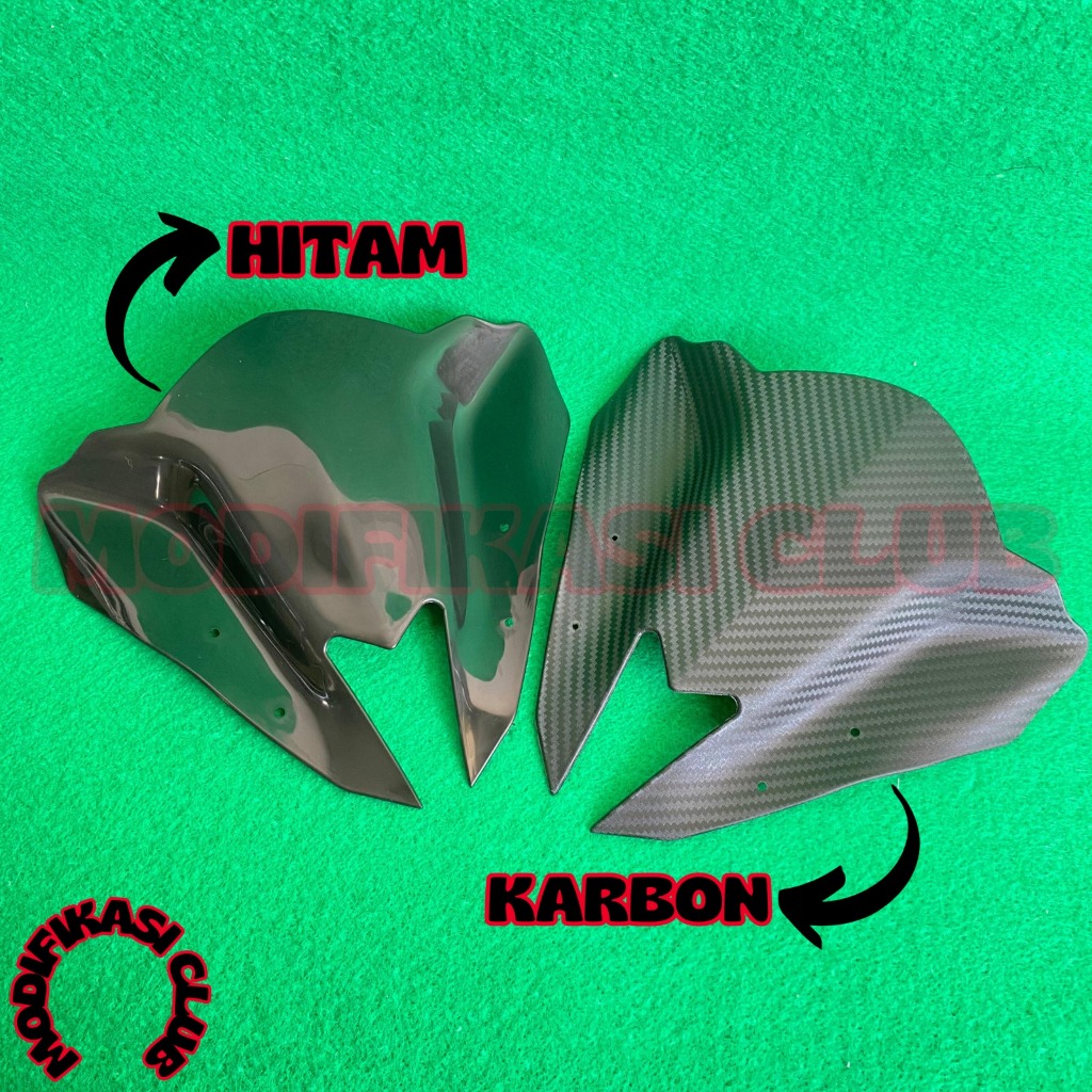 Jual VISOR TRANSFORMER WINSIL KARBON HITAM KILAT MOTOR YAMAHA AEROX 155 ...