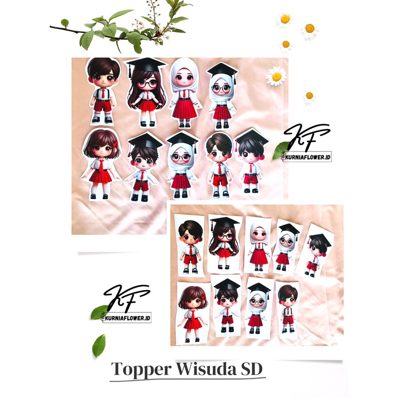 Jual TOPPER BUKET WISUDA SD SMP SMA | Shopee Indonesia