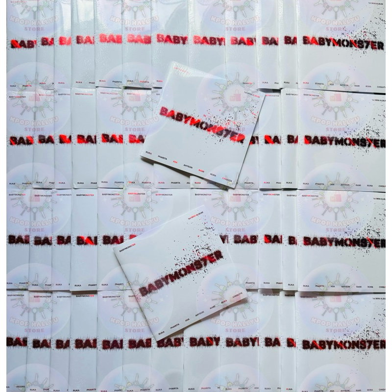 Jual MINI ALBUM BABY MONSTER PHOTOBOOK YG TAG ALBUM RUKA RAMI PHARITA ...