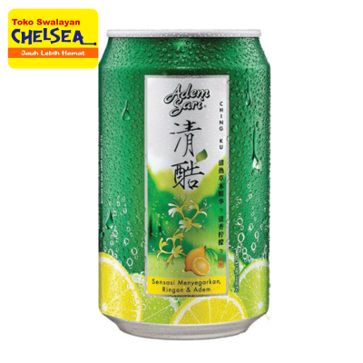 Jual Adem sari chingku kaleng 320ml per 6 pcs/ ademsari herbal lemon ...