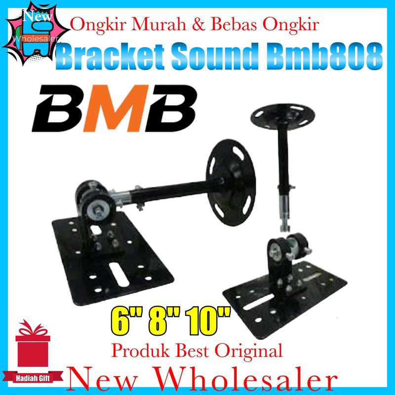 Jual Bracket speaker sound audio Bmb 808 Original 6 , 8 , 10 inch ...