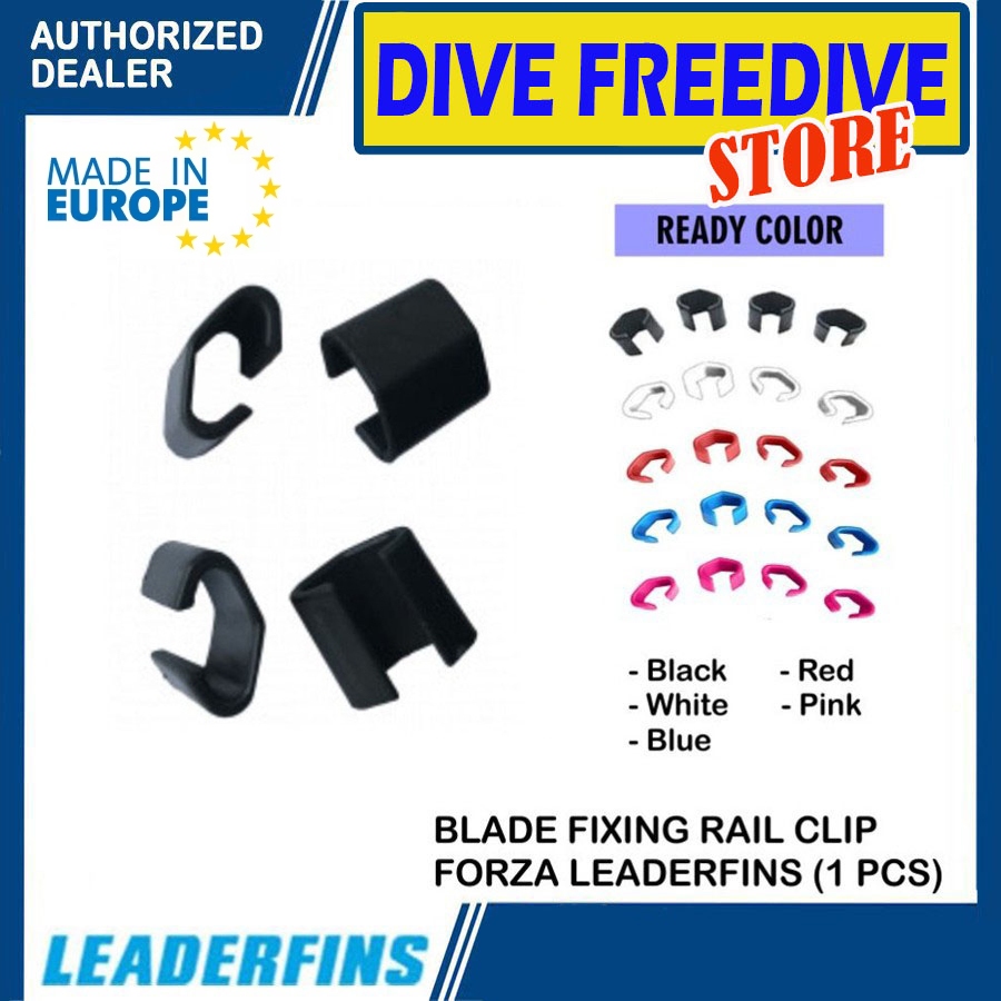 Jual Long Fin Blade Fixing Rail Clip Forza Leaderfins Freediving 1 Pcs ...