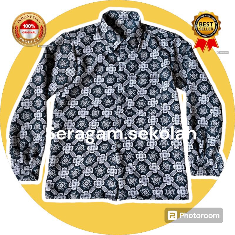 Jual BAJU SERAGAM BATIK SMA/ SERAGAM BATIK SMA-MA/ BAJU SEKOLAH/ BATIK ...