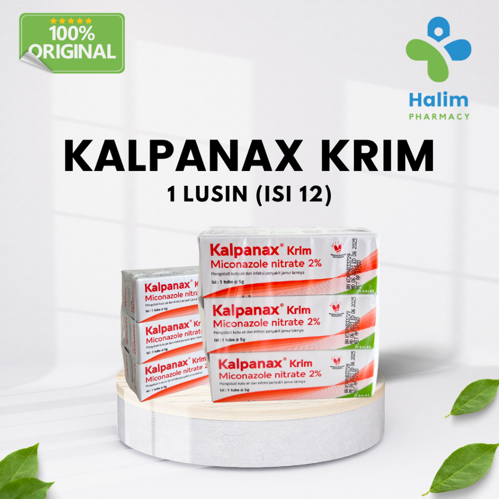 Jual Kalpanax Krim 5 Gram - 𝗧𝗘𝗥𝗠𝗨𝗥𝗔𝗛 𝟭 LUSIN 𝗜𝗦𝗜 12 𝗣𝗖𝗦 (Mengobati Kutu ...