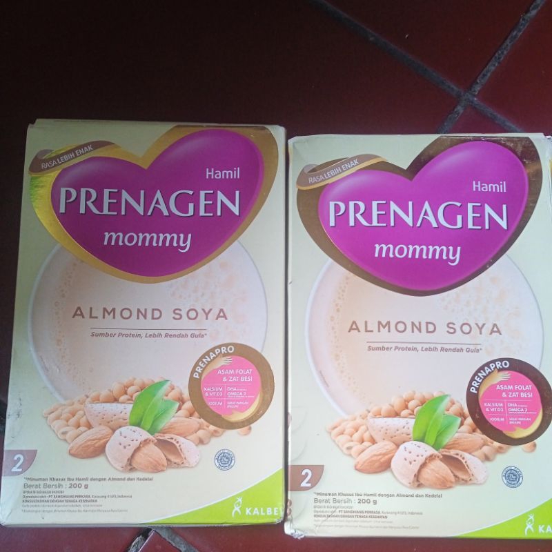 Jual Prenagen Mommy Almond Soya 400 gram (2x200 gram) Exp 24 November 2024 | Shopee Indonesia