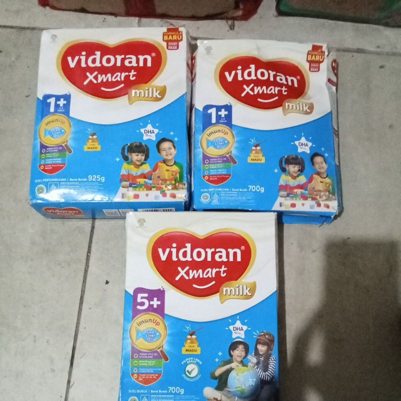Jual Vidoran Xmart Milk (5+/1+)(700/925g)(6-12bln) | Shopee Indonesia