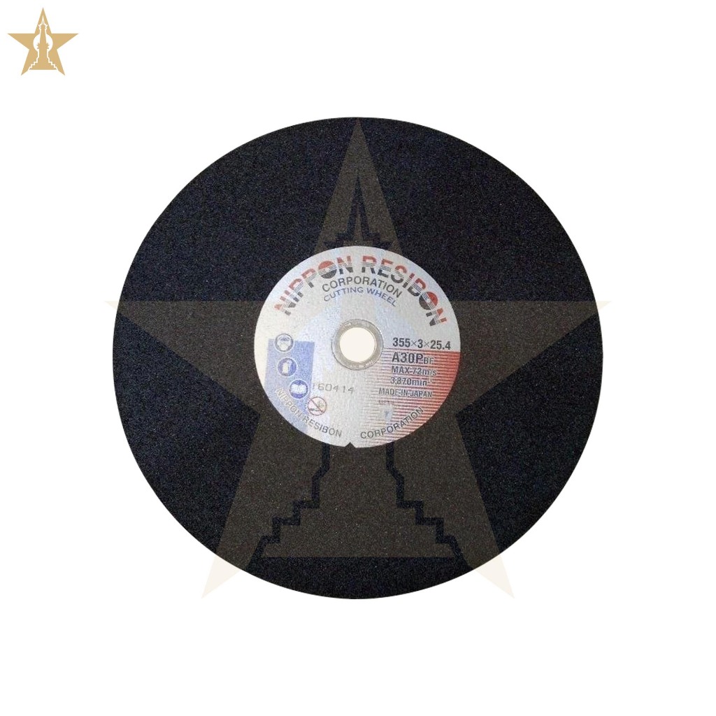 Jual CUTTING WHEEL 14" NIPPON RESIBON MATA BATU GERINDA POTONG 14 INCH ...