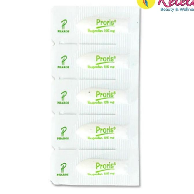 Jual Proris 125mg Supp 5`S | Shopee Indonesia