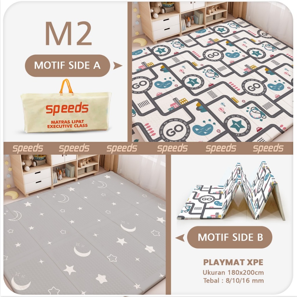 Jual 𝐒𝐏𝐄𝐄𝐃𝐒 𝐒𝐍𝐈 𝐃 𝐏𝐥𝐚𝐲𝐦𝐚𝐭 Bayi Karpet Lipat Playmate Matras Bayi Bayi ...