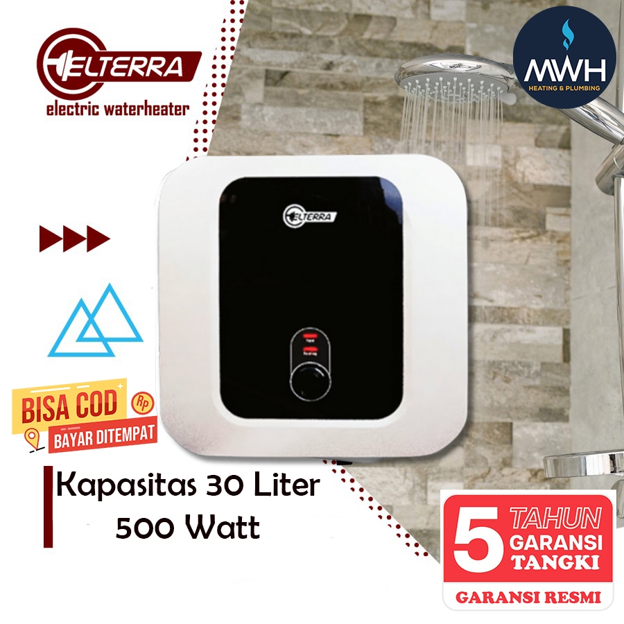 Jual Water Heater Listrik Handal Elterra HE 30EF (30 Liter) | Shopee Indonesia