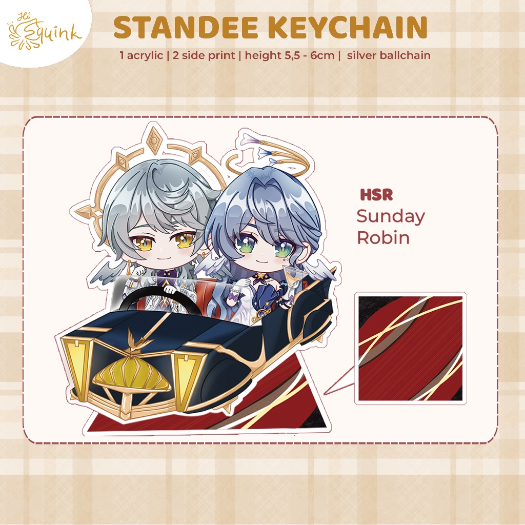 Jual Standee Keychain Honkai Star Rail Genshin Impact Zenless Zone Zero ...