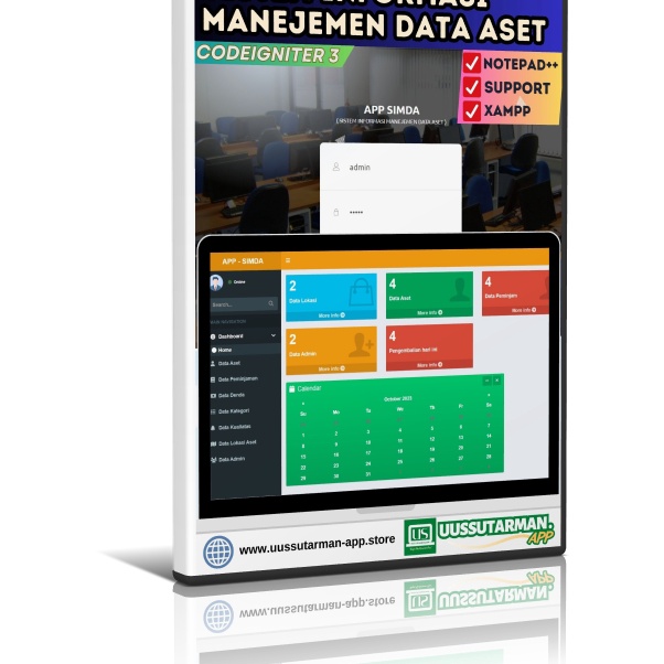 Jual Beli Sekarang Nikmati Besok Aplikasi Managemen Data Aset Berbasis Web Codeigniter | Shopee ...