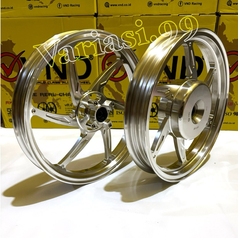 Jual Velg Racing VND Six Star V2 160x14 & 185x14 Scoopy Genio Vario 110 Beat Vario 125 All ...