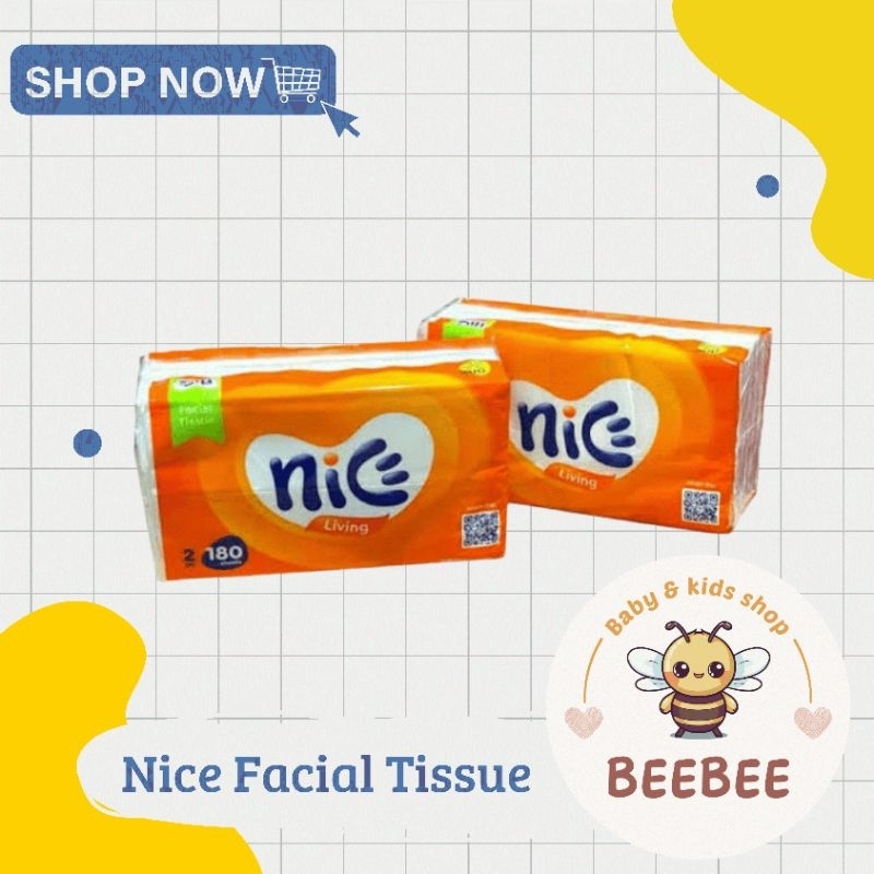 Jual Tissue Nice 180 sheet 2 ply | Shopee Indonesia