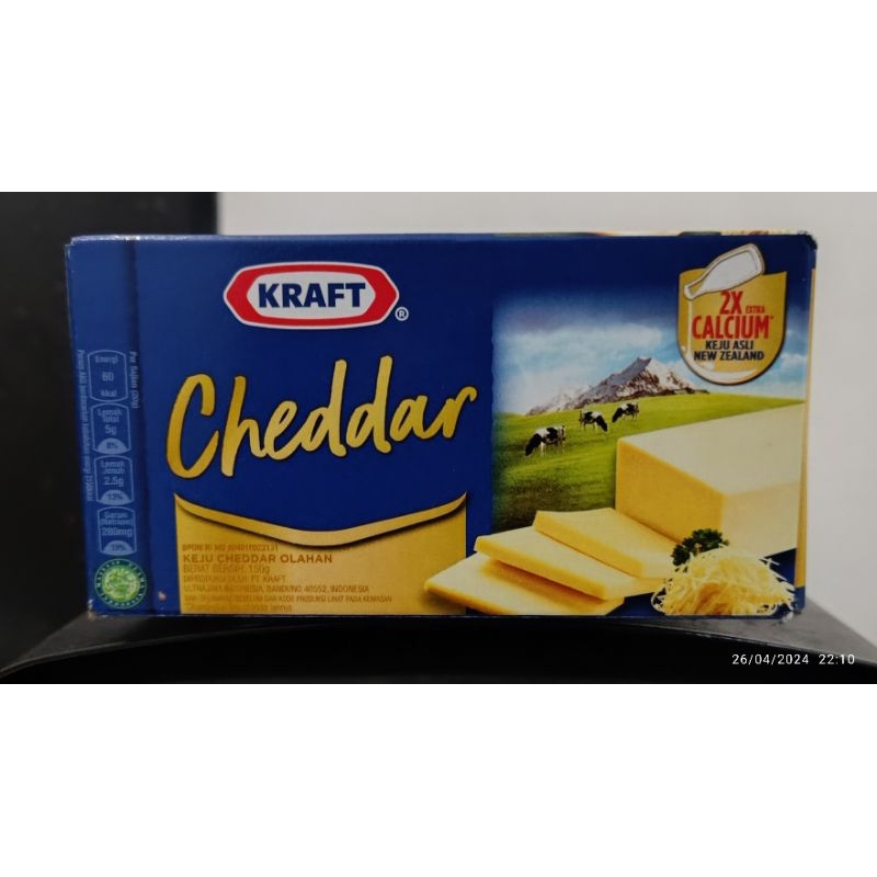 Jual Kraft Keju Cheddar 150G | Shopee Indonesia