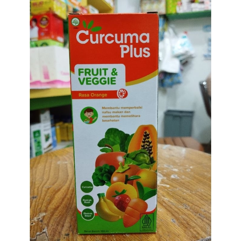 Jual Curcuma Plus Fruit and Vegee - Vitamin Serat Anak Buah dan Sayur ...