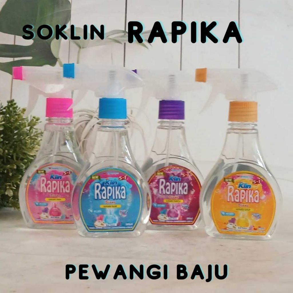 Jual Rapika Biang Pewangi Pakaian Kemasan Botol Spray 250 ml | Shopee ...