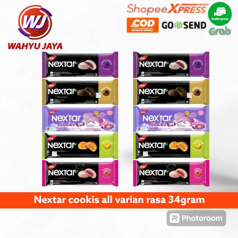 Jual Nextar cookies all variant rasa 34 gram | Shopee Indonesia